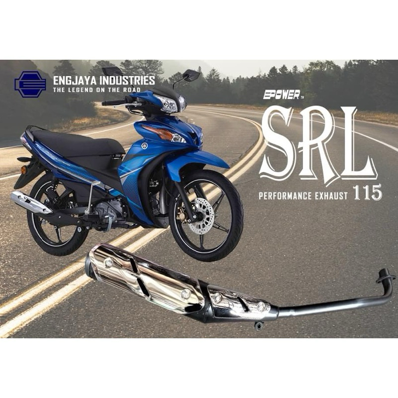 EPOWER BERANG SRL115 FI RACING EKZOS PIPE STD OPEN E POWER BELANG PIPE ...