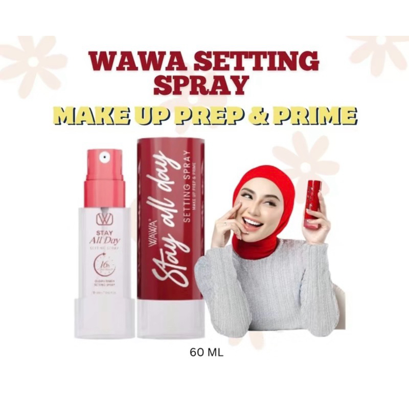 [💯 ORIGINAL HQ] WAWA SETTING SPRAY | Shopee Malaysia