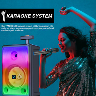 Vinnfier VF Tango 500 WMV Portable Karaoke bluetooth speaker 70W Stereo ...