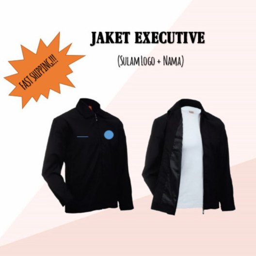 Jaket Executive Sulam Nama + Logo Add On Embroidery Executive Jacket ...