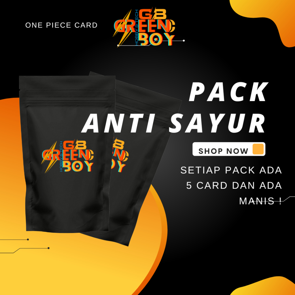 CARD TCG ONE PIECE PACK ANTI SAYUR DENGAN HIT | Shopee Malaysia