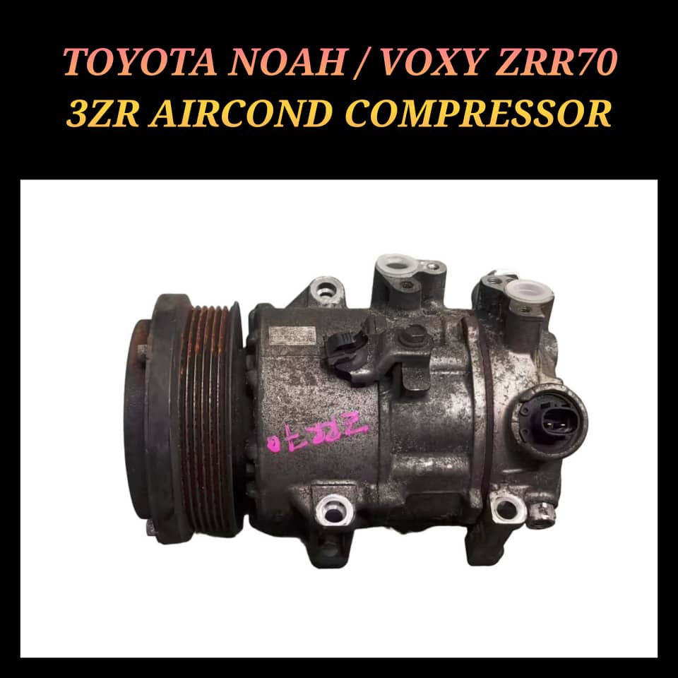 Aircond Compressor / Pump Toyota Noah / Voxy ZRR70 07-14 3ZR Air Cond ...
