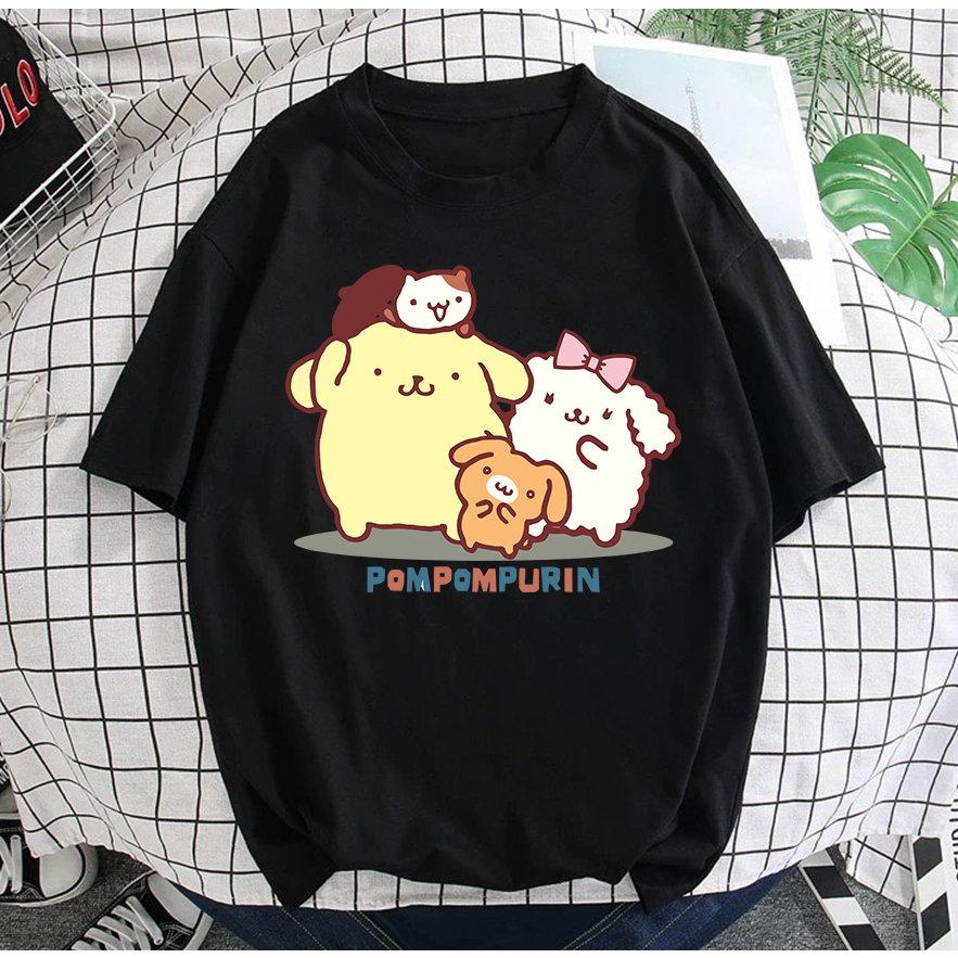 PURIN Pompompurin popcloset japan sanrio pudding dog tshirt woman women ...