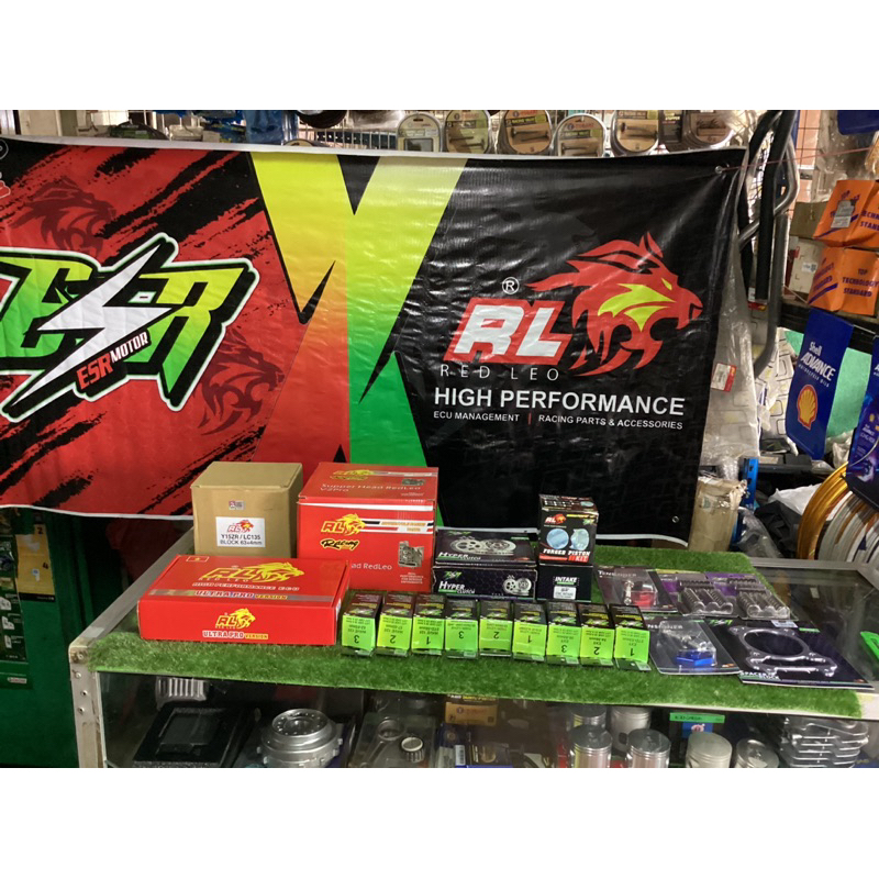 ESR X REDLEO PISTON FORGER/DOME REDLEO Y16ZR/NVX 58/63/65MM | Shopee ...