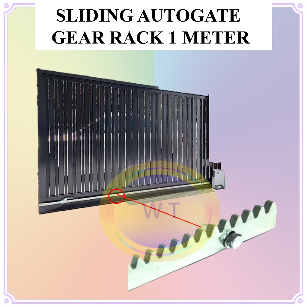 Sliding Autogate Gear Rack 1Meter length | Shopee Malaysia