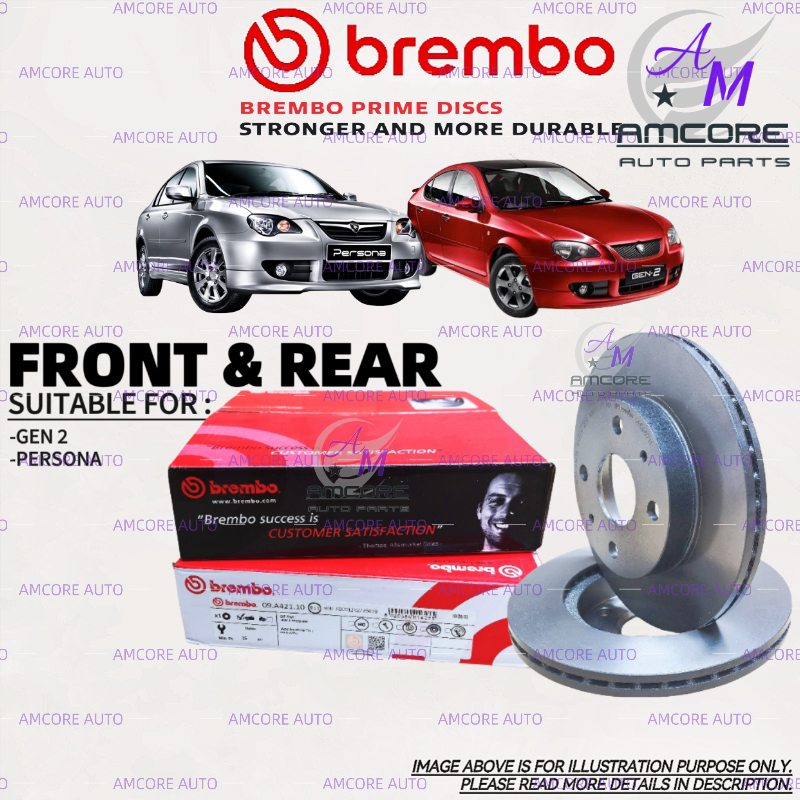 PROTON GEN2 GEN 2 / PERSONA - BREMBO BRAKE DISC ROTOR / DISC BRAKE ...