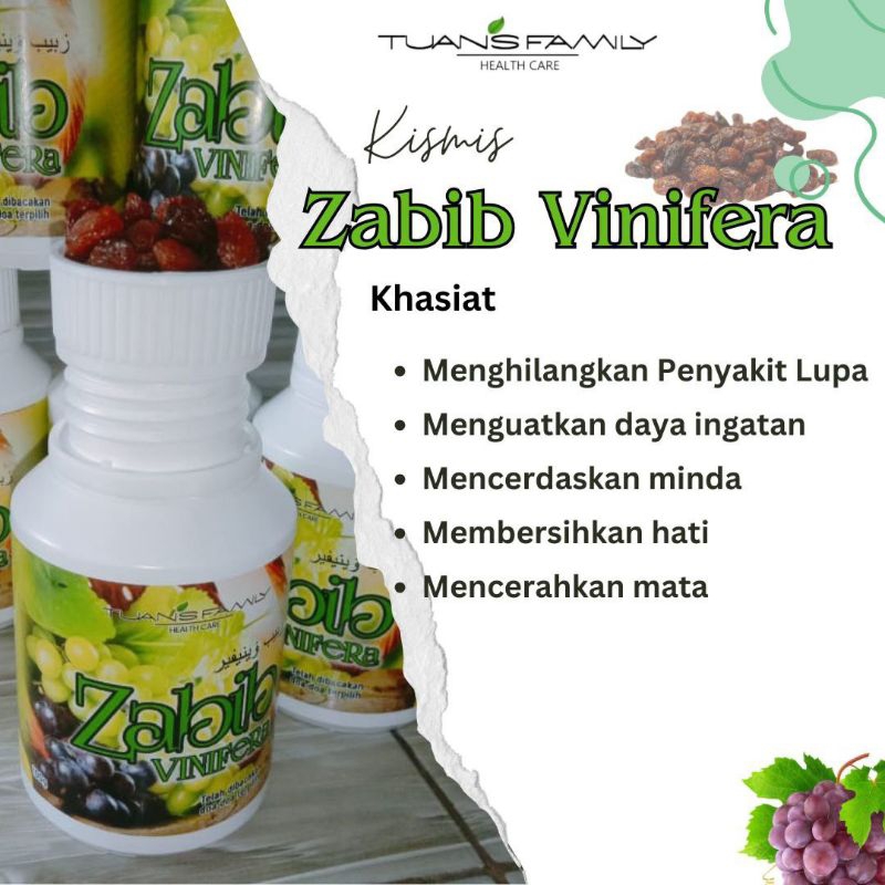 ORIGINAL HQ TUAN FAMILY ZABIB VINIFERA | Shopee Malaysia