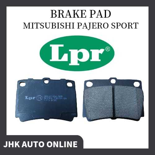 MITSUBISHI PAJERO SPORT DISC PAD REAR SET BRAND LPR | Shopee Malaysia