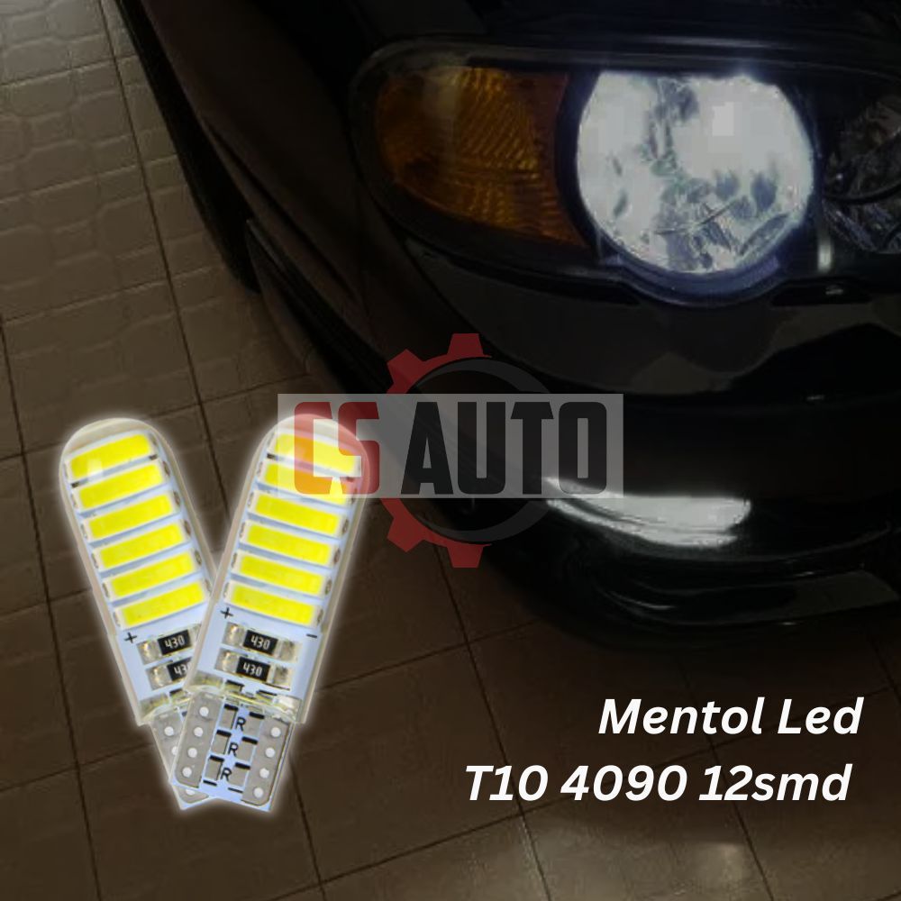 CS 1pc x LED T10 4090 W5W 12SMD Bright White Light Bulb 6000K READY ...