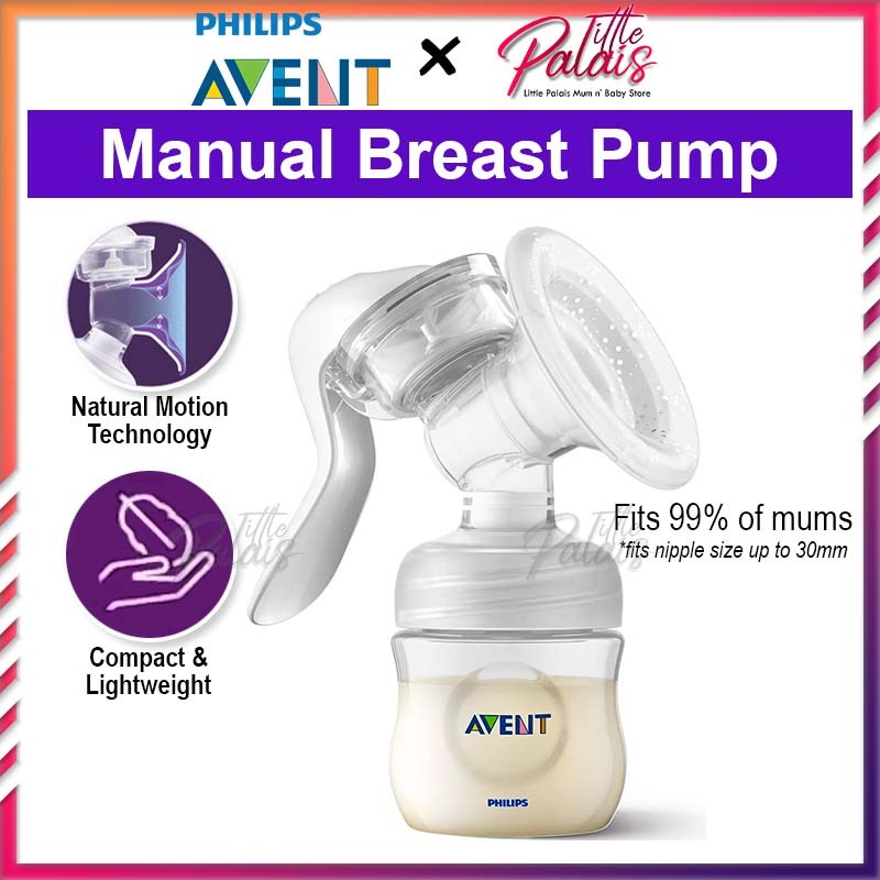 Philips AVENT Manual Breast Pump Portable | Shopee Malaysia
