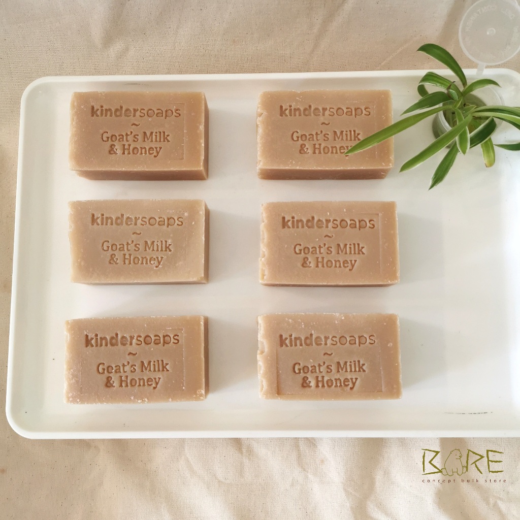 (Face, body,hair)KinderSoaps Goat's Milk and Honey/Moisturising ...