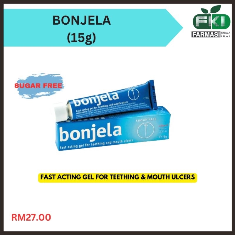 Bonjela Gel (15g) Sugar Free | Shopee Malaysia