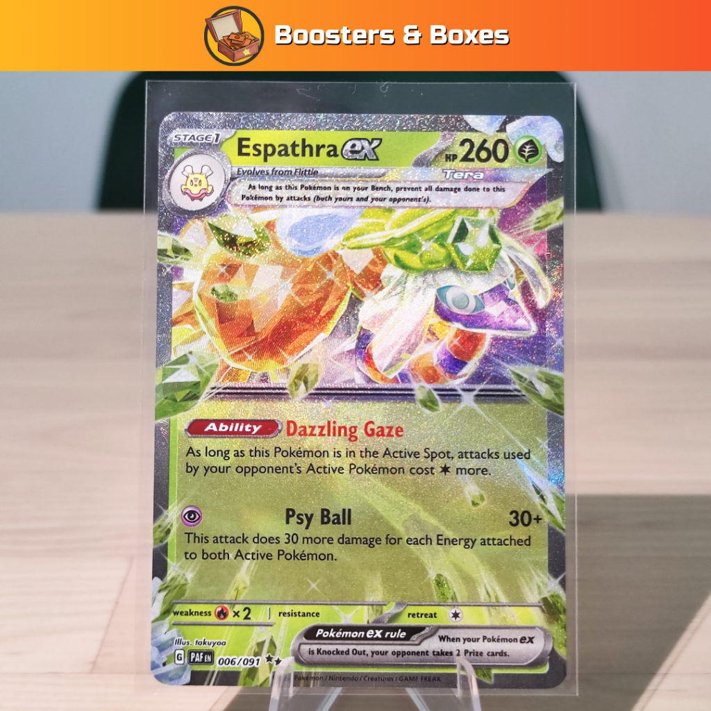 Espathra ex (006/091) [Paldean Fates] | Shopee Malaysia