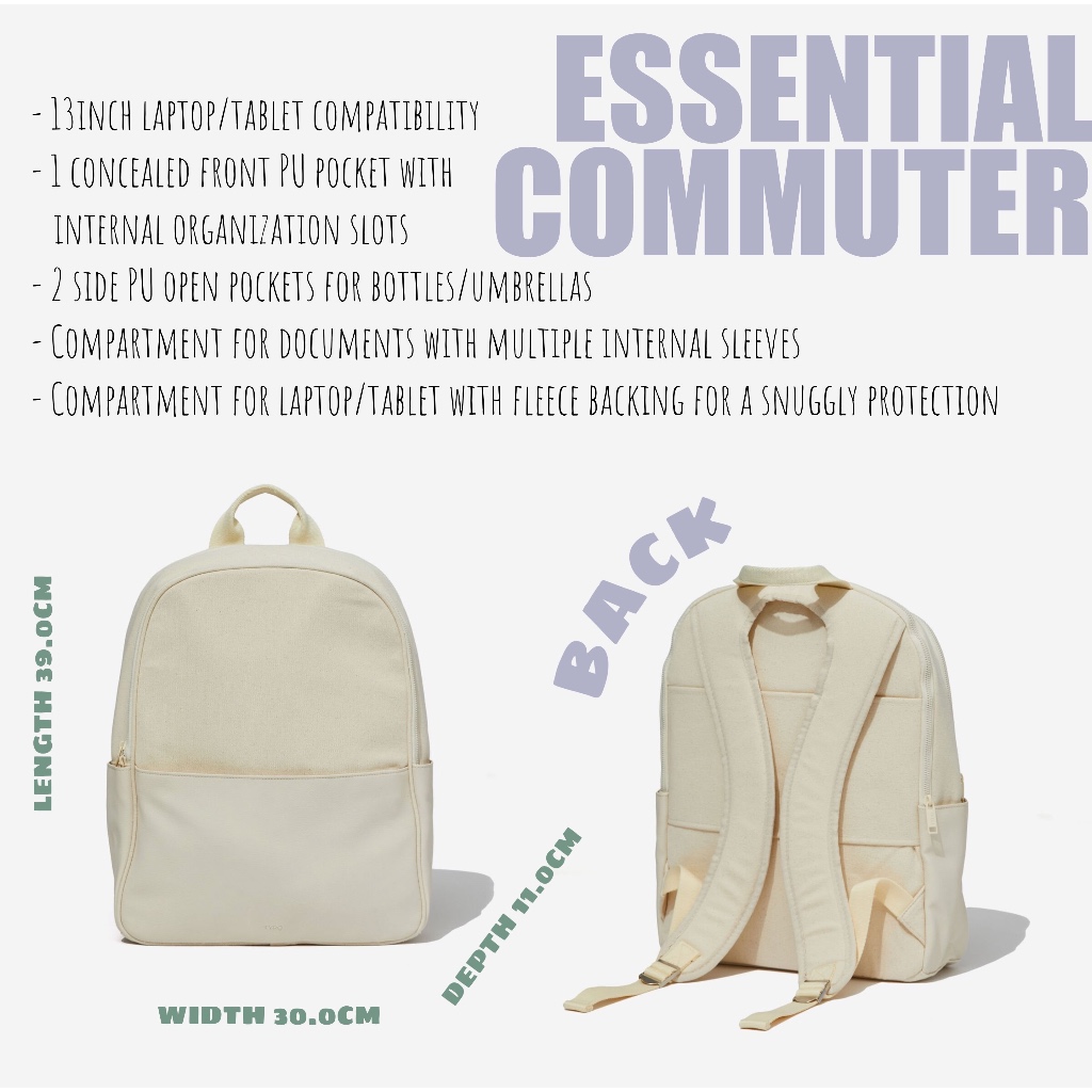 TYPO Backpack / Alumni Backpack & Off The Grid Backpack/ School & Work ...