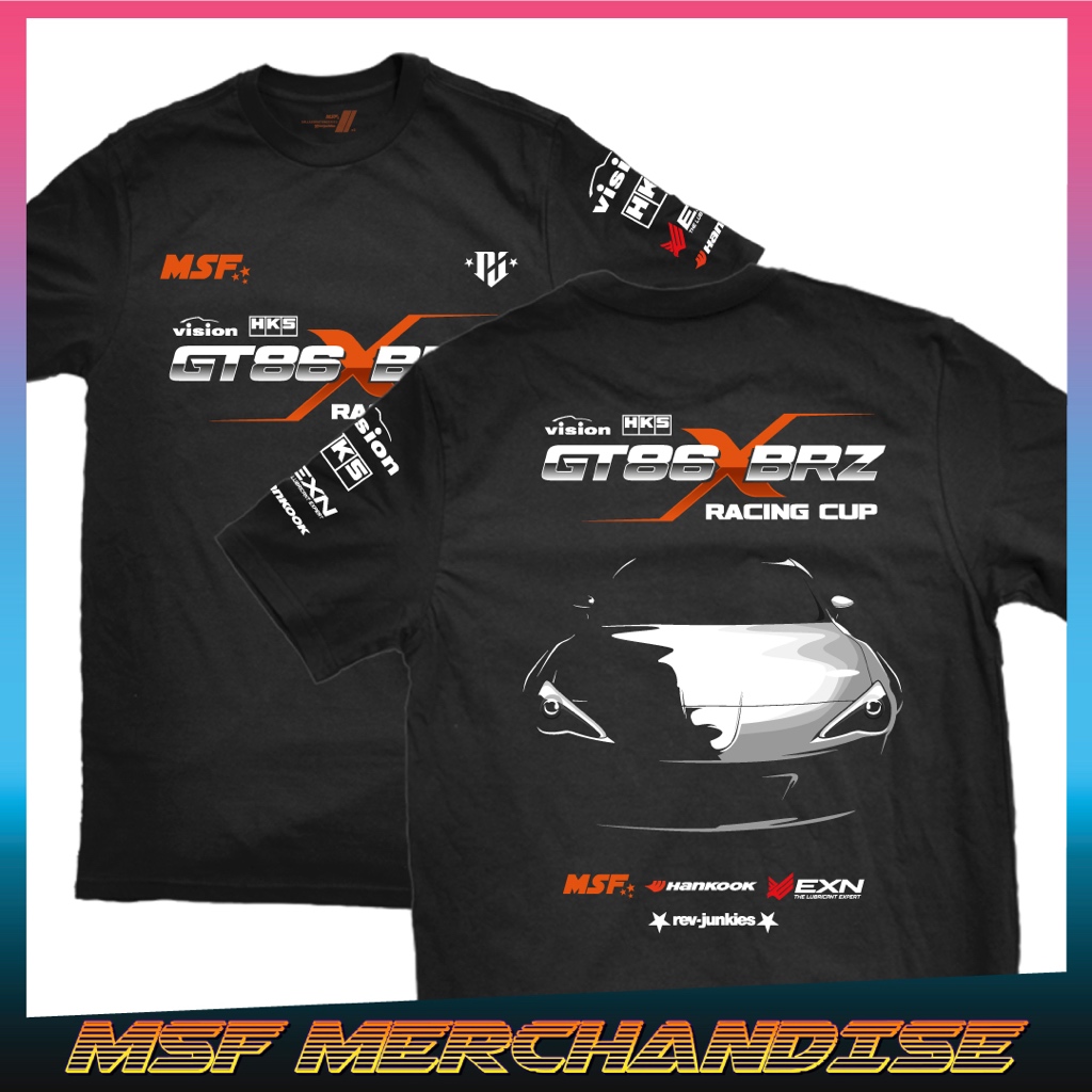 MSF Racing GT86 x BRZ Tee by MSFxRevJunkies | Shopee Malaysia