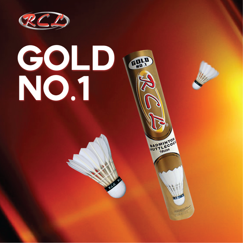 Ready Stock Wholesales🔥RCL [GOLD NO.1] [Badminton Shuttlecock Bulu ...