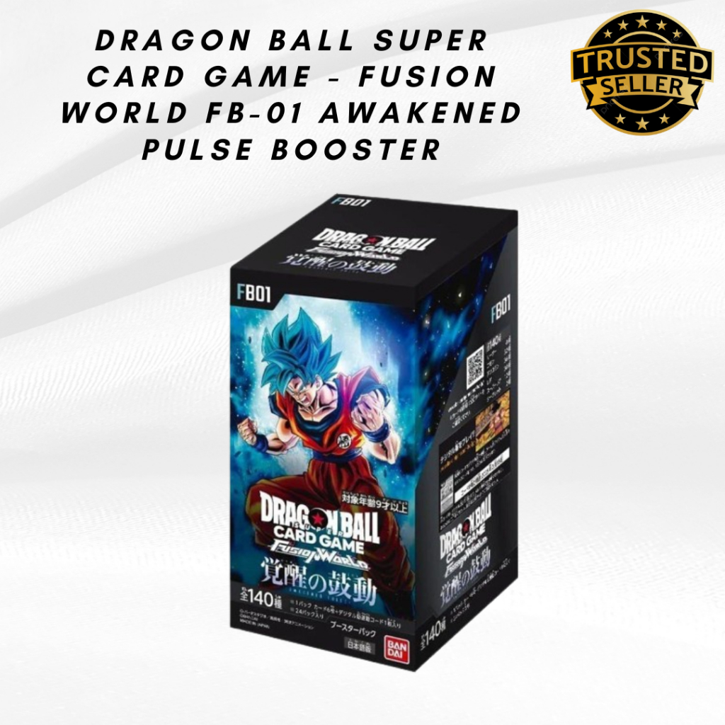 READY STOCK Dragon Ball Super TCG : Fusion World FB-01 / FB-02/FB-03 / FB03 Booster Box ...