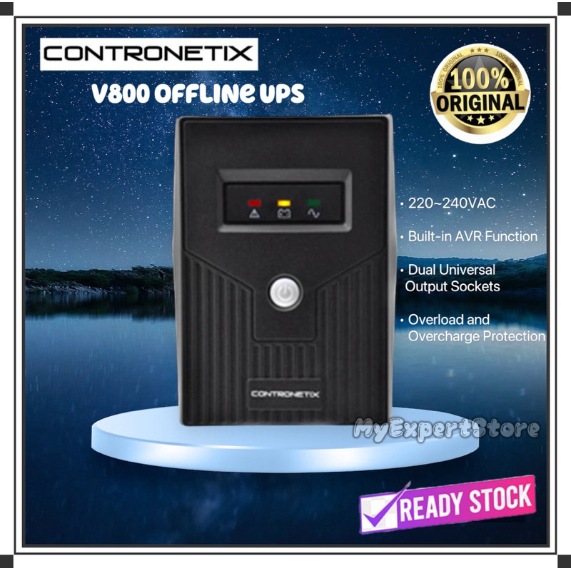 Contronetix / KOSS FORMULA 800E 800VA UPS Uninterruptible Power Supply ...