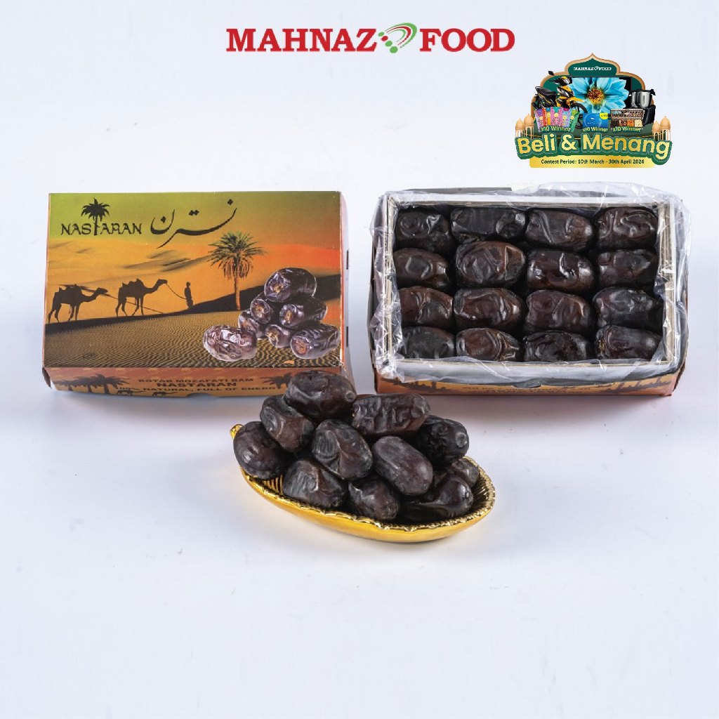 MAHNAZ FOOD Kurma Nastaran / Sahara Rotab Dates (600g) | Shopee Malaysia