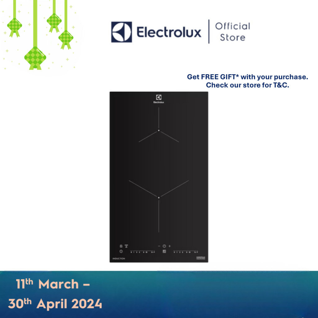 Electrolux 30cm Built-in 2-Zone Induction Hob EHI325CA | Shopee Malaysia