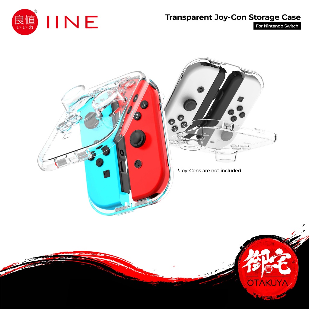 IINE Nintendo Switch Transparent Joy Con Storage Case | Shopee Malaysia