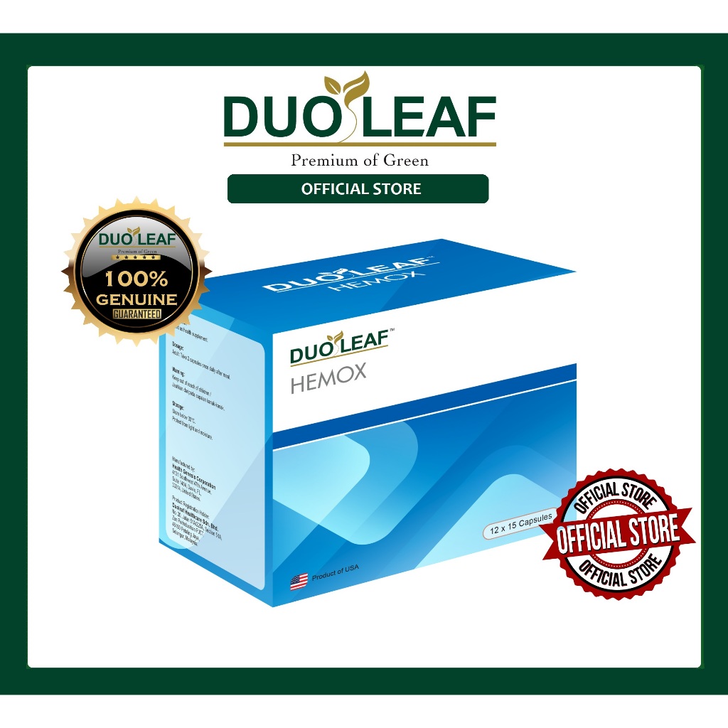 Duoleaf Hemox (12 Strips x 15s) | Shopee Malaysia
