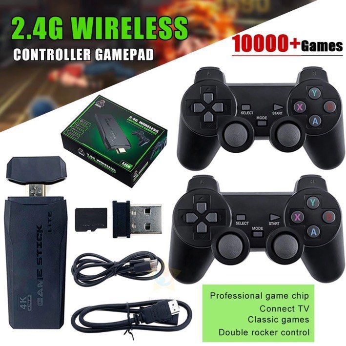 M8 Video Game With 10000/3500 Classic Retro Game Console Wireless Vidio ...