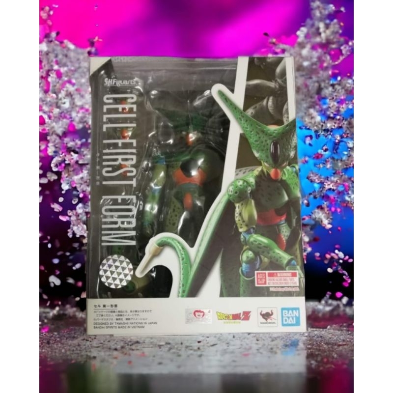 (NEW/MISB)JAPAN VERSION SHF S.H.Figuarts Cell First Form "Dragon Ball Z ...