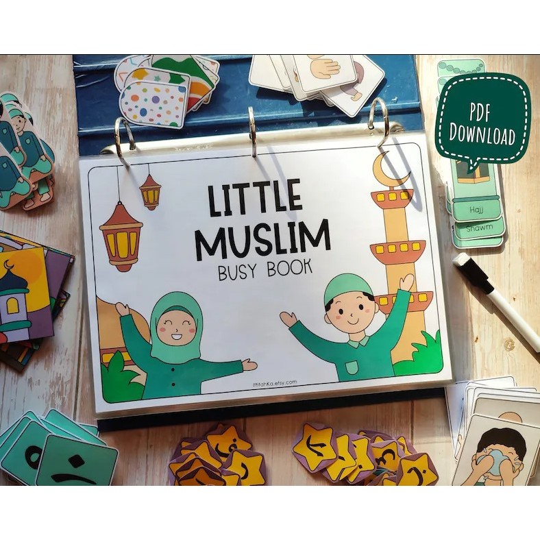 PDF] Little Muslim IslamicBusy Quiet Book Learning Kid Printable ...