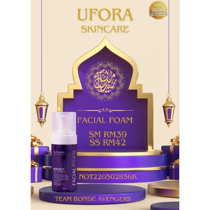 FACIAL FOAM UFORA TERBARU 100ml | Shopee Malaysia