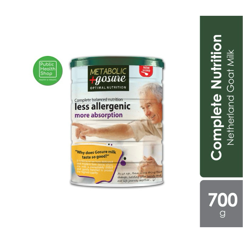 Metabolic + Gosure 700g (Netherland Goat Milk) | Shopee Malaysia
