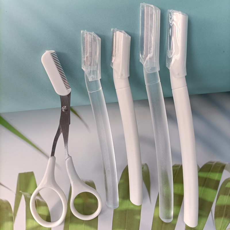 Anti-Scratch Face Trimmer Shaving Razor Eyebrow Sharpener Eyebrow Razor ...