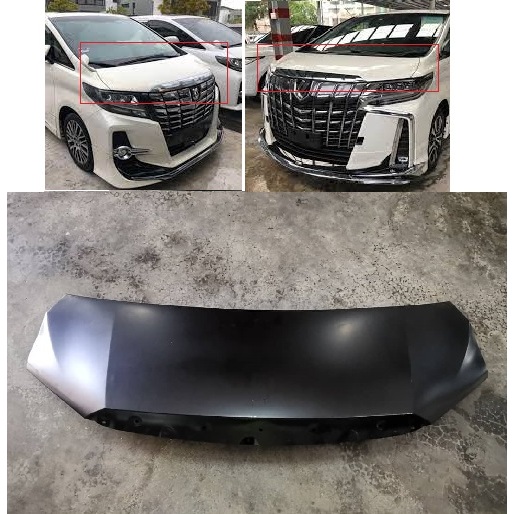 Alphard 2015/2018 OE Front Bonnet | Shopee Malaysia