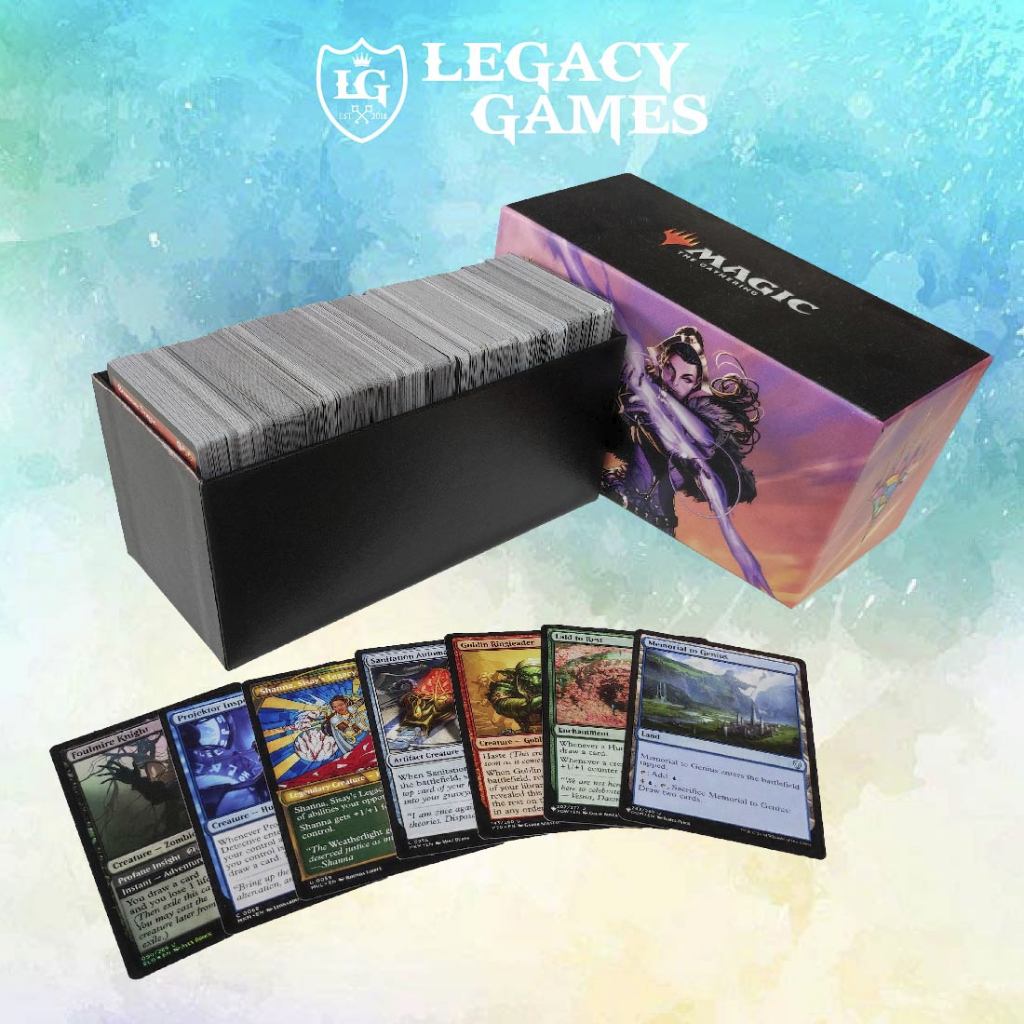 MTG 500+ Assorted Random Common & Uncommon Cards with Storage Box Magic ...