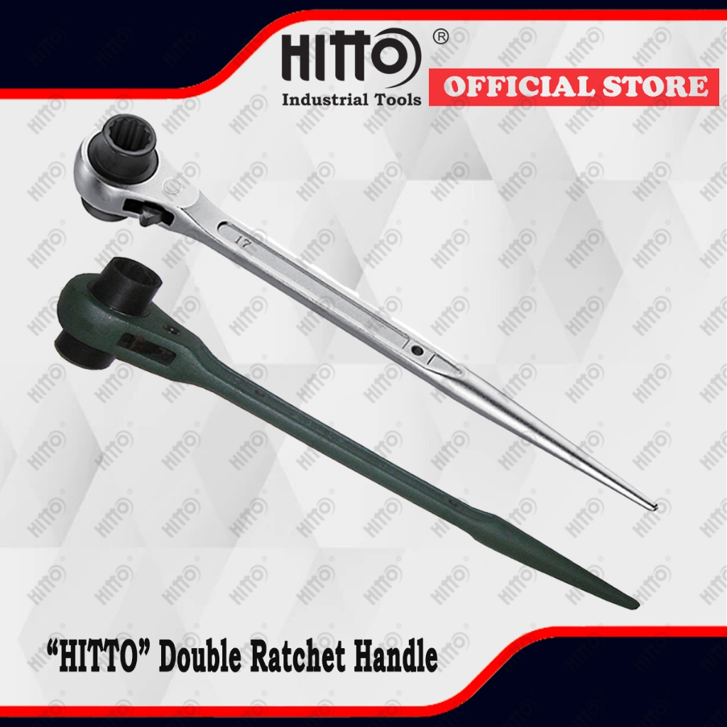 [ HITTO ] DOUBLE RATCHET HANDLE SOCKET WRENCH / MULTI-FUNCTION ...