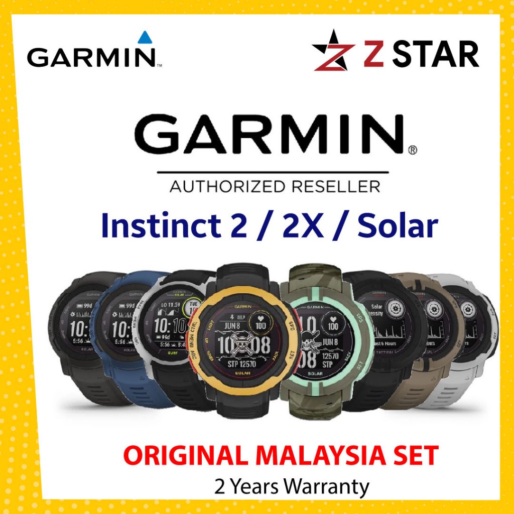 [ORIGINAL MY SET] Garmin Instinct 2 / 2x Solar ( Standard / Tactical ...
