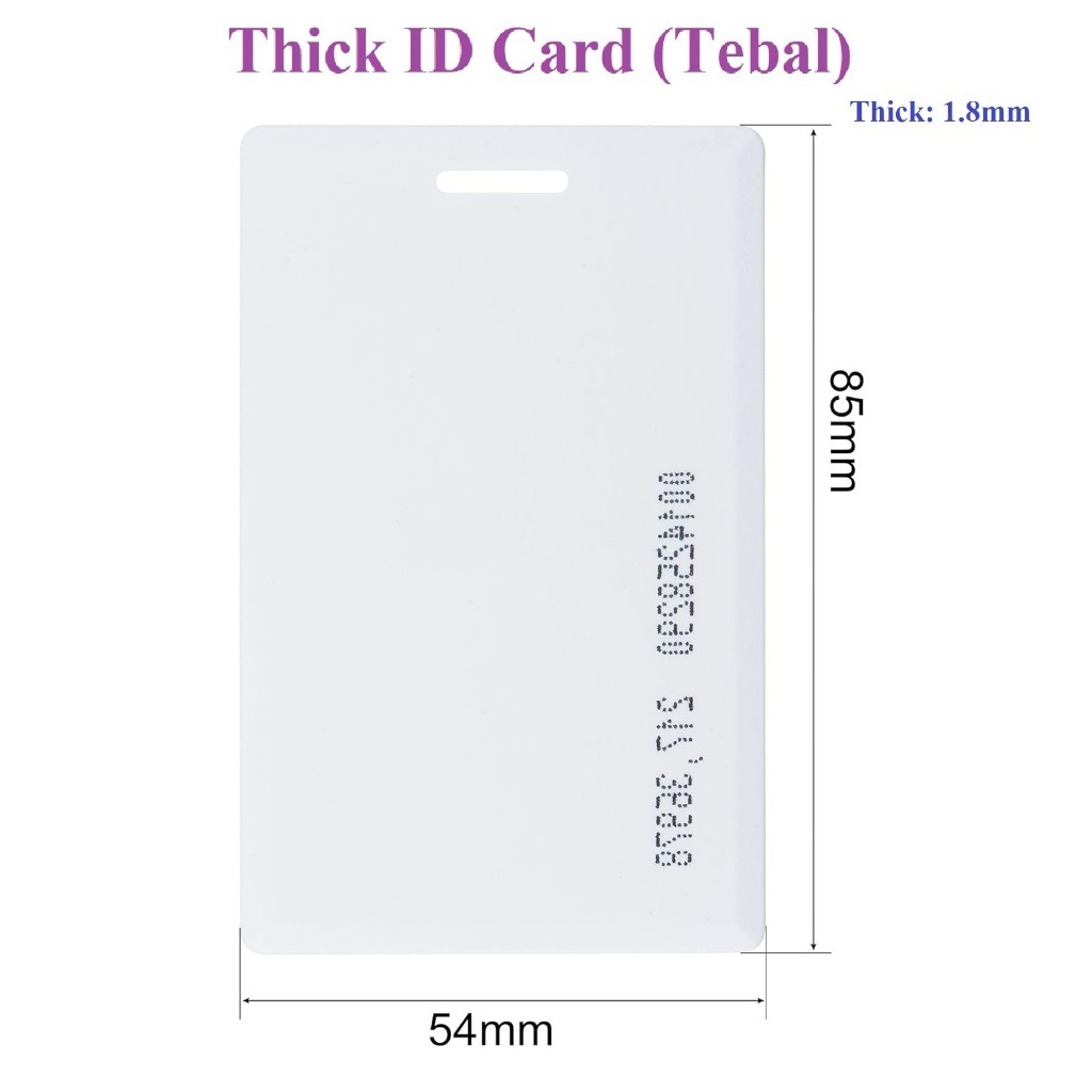 [Read Only] ID Card 125Khz RFID Proximity Card TK4100, EM4200, EM4100 ...