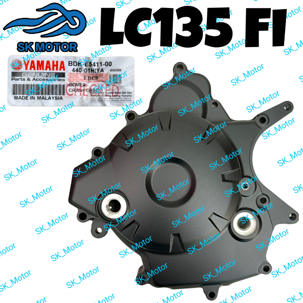 Yamaha LC135 Fi LC 135 Fi V8 Original Magnet Cover / Crankcase Cover ...