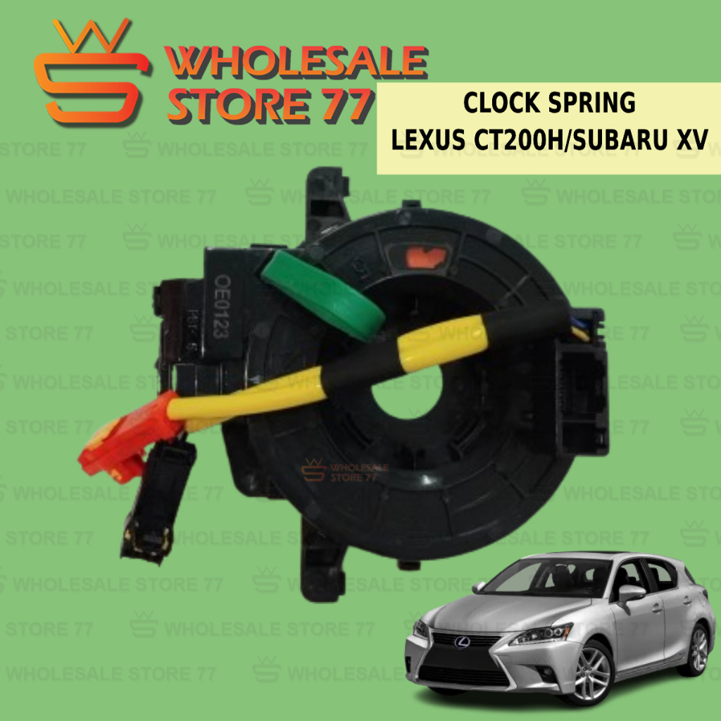 Ori & Warranty | LEXUA CT200H / SUBARU XU Clock Spring spiral steering ...