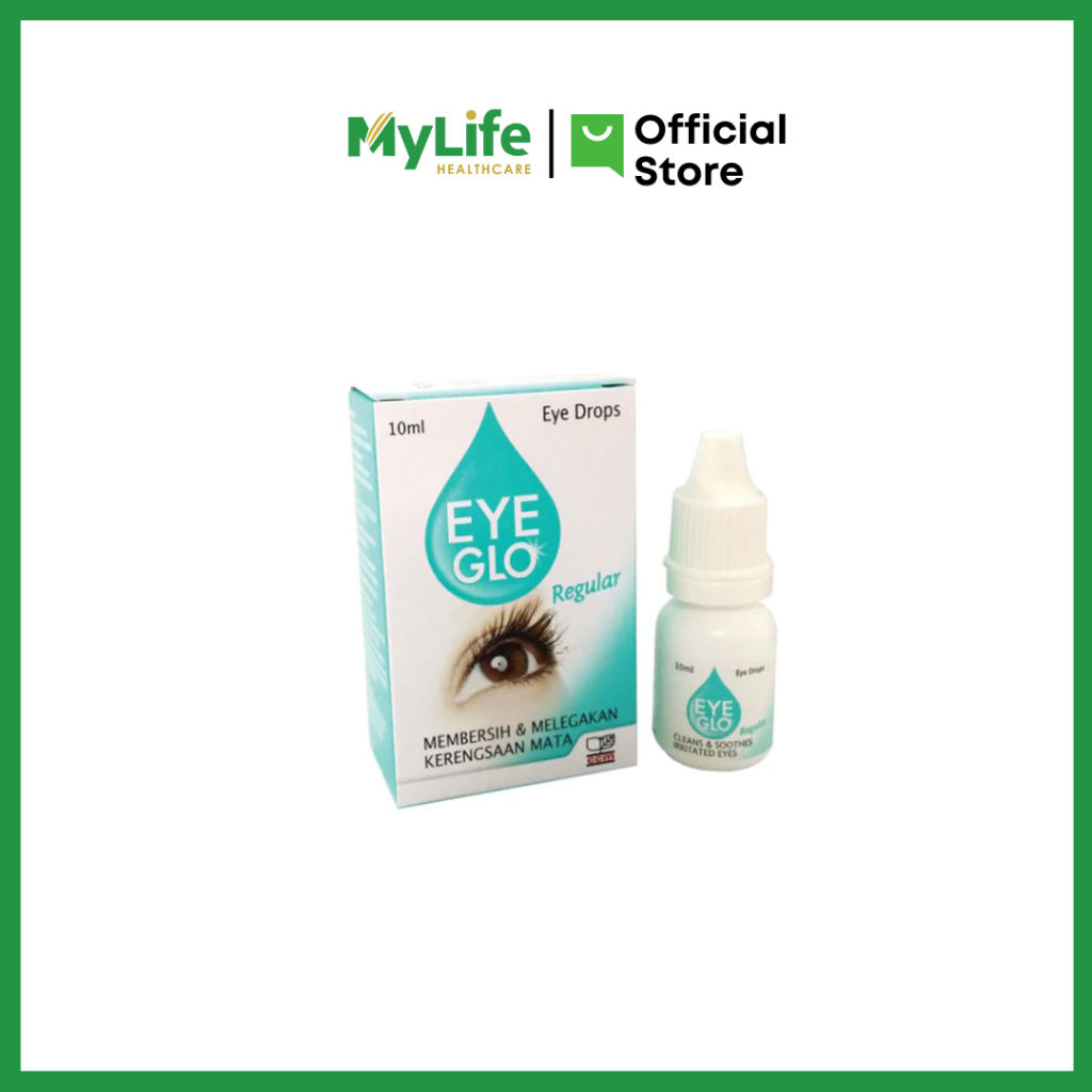 EYE GLO REGULAR FOR RELIEF DRY EYES (10ML) | Shopee Malaysia