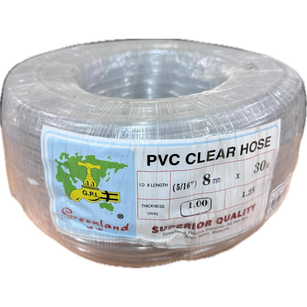 PVC Clear Hose/Transparent Hose 8mm | Shopee Malaysia