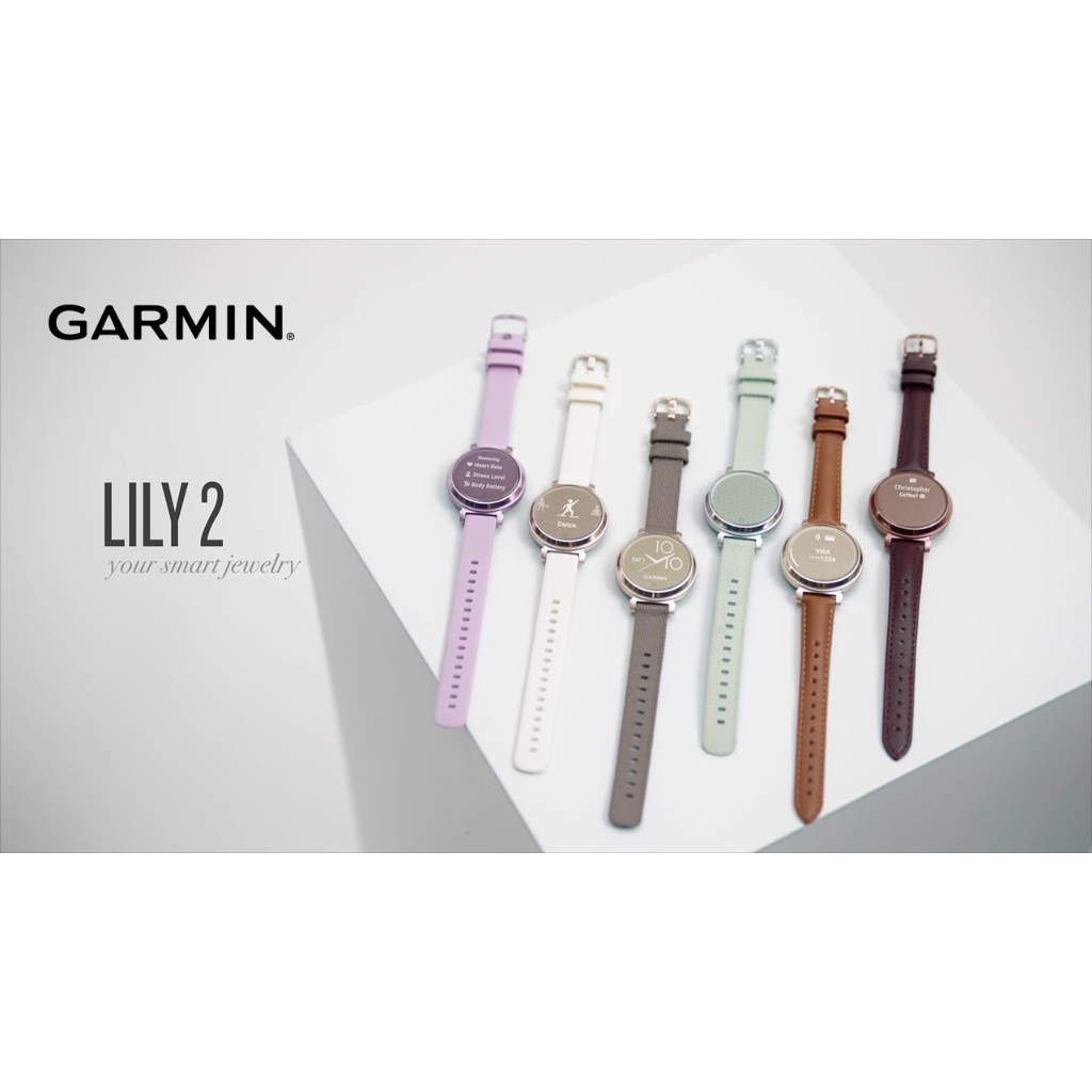 [100% Original] NEW Garmin Lily 2 - Smart Fitness Watch Touchscreen ...
