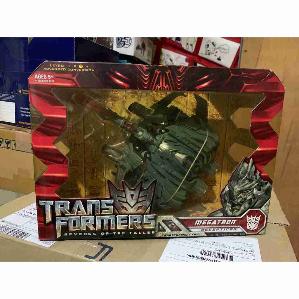 Hasbro Transformers ROTF Movie Voyager Megatron NEW | Shopee Malaysia