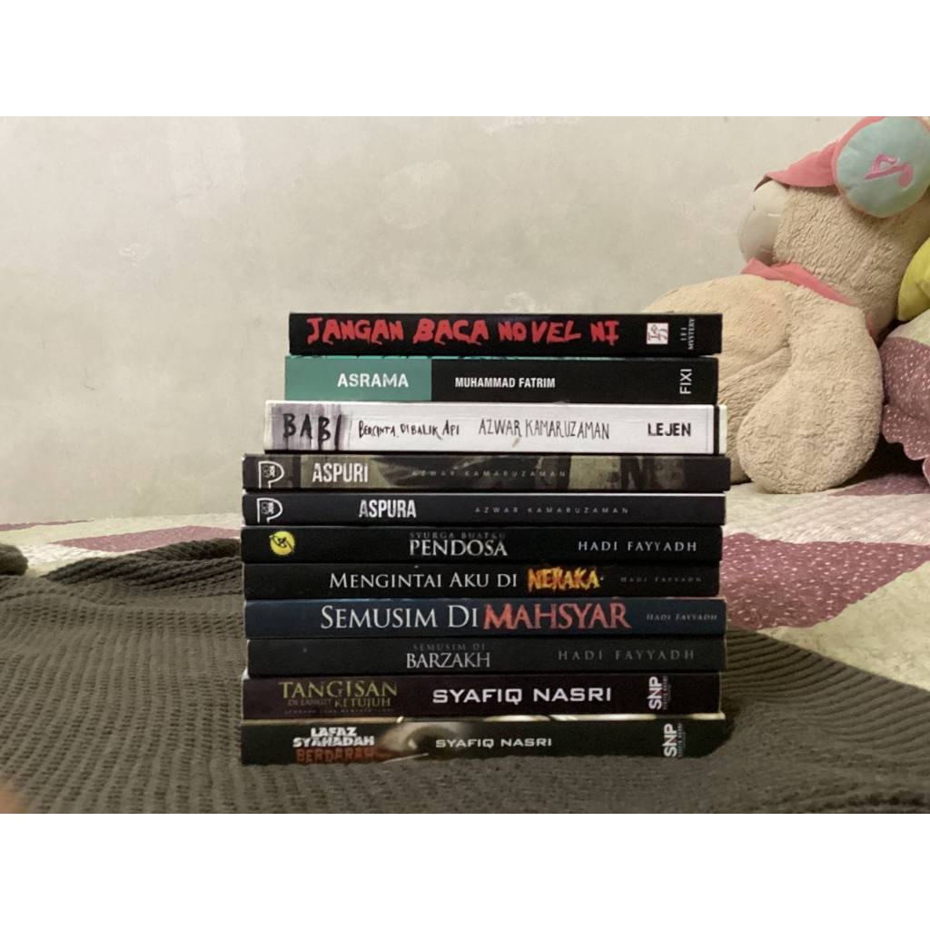 🔥 preloved book 🔥 AZWAR KAMARUZAMAN SERIES NOVEL MELAYU | Shopee Malaysia