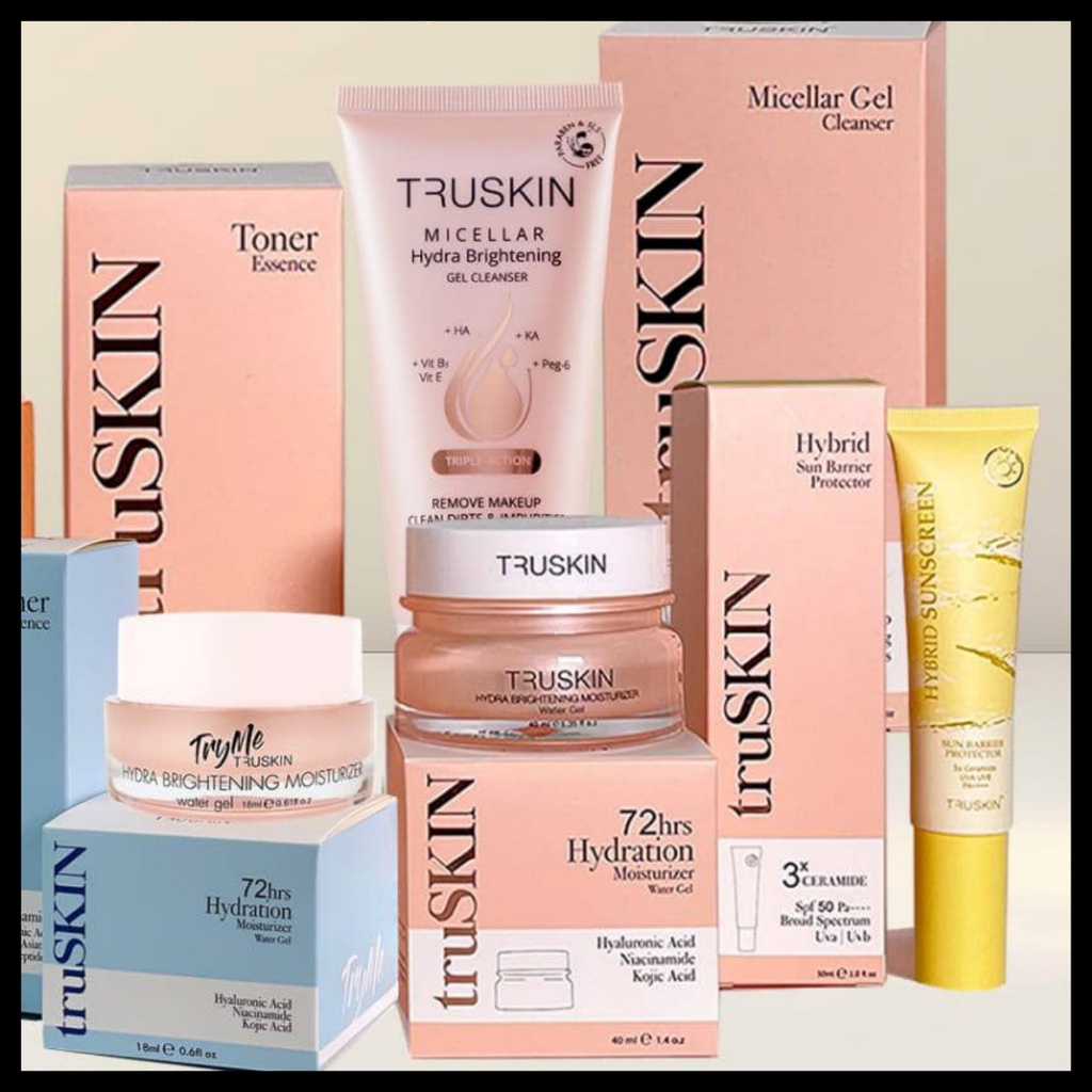 TRULOOKS TRUSKIN HYDRA MOISTURISER @ MICELLAR HYDRA CLEANSER @ ESSENCE ...