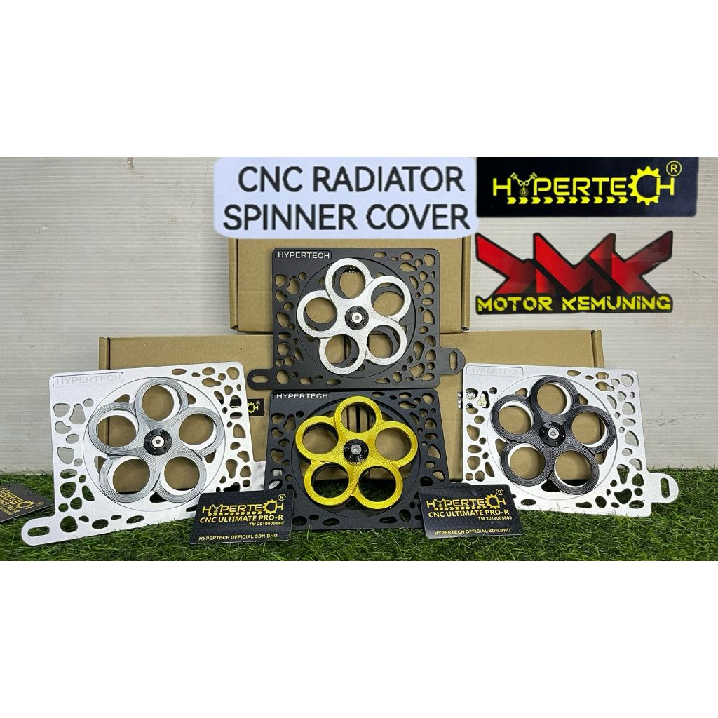 RADIATOR COVER NVX V1 NVX V2 SPINNER HYPERTECH 100% ORIGINAL COVER ...