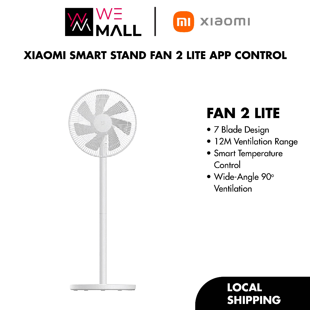 Xiaomi Smart Stand Fan 2 Lite Natural Wind Smart Fan App Control ...