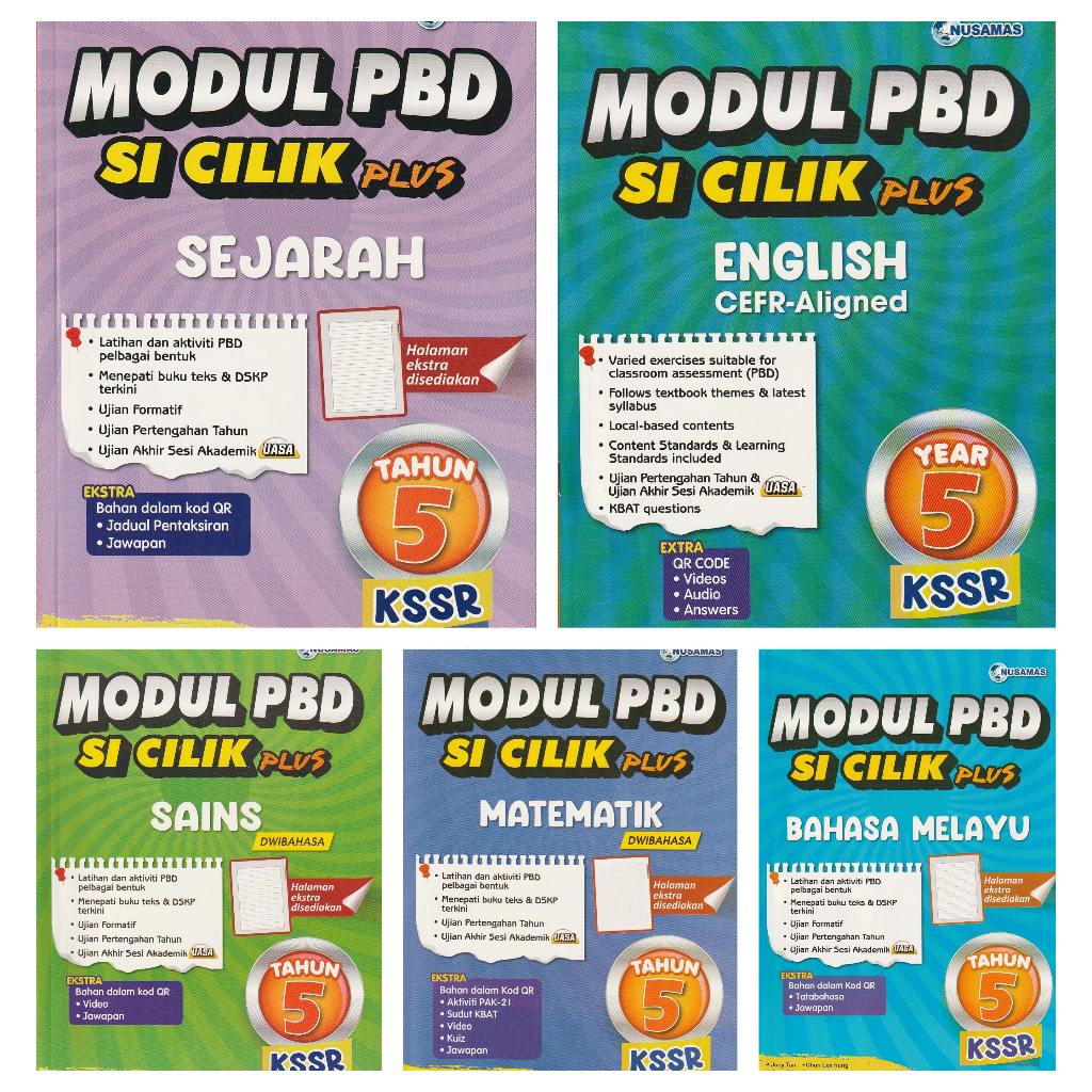 MODUL PBD SI CILIK PLUS TAHUN 5 | Shopee Malaysia