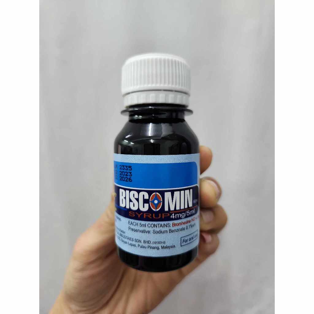MPI Biscomin Syrup 4mg/5ml Raspberry Flavour 60ml | Shopee Malaysia