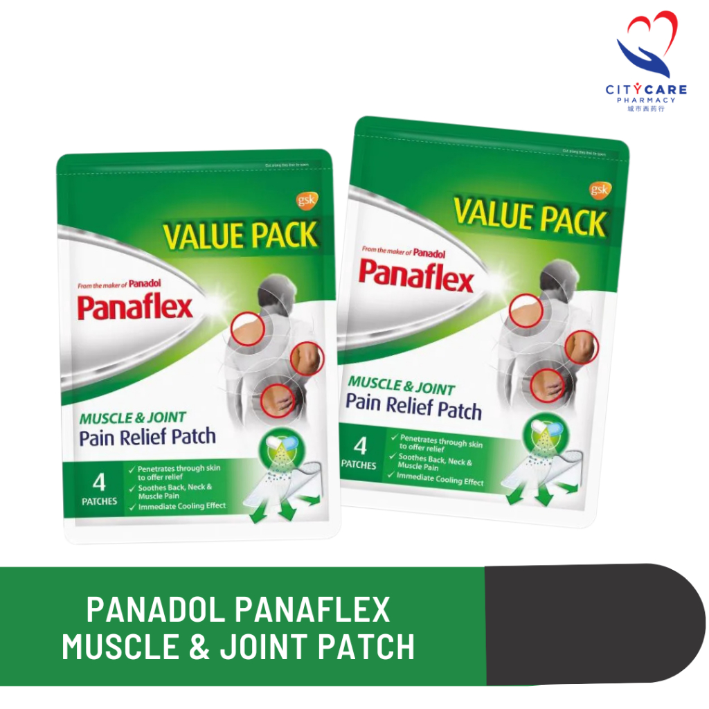 PANADOL Panaflex Muscle & Joint Pain Relief Patch (Value Pack) | Shopee ...